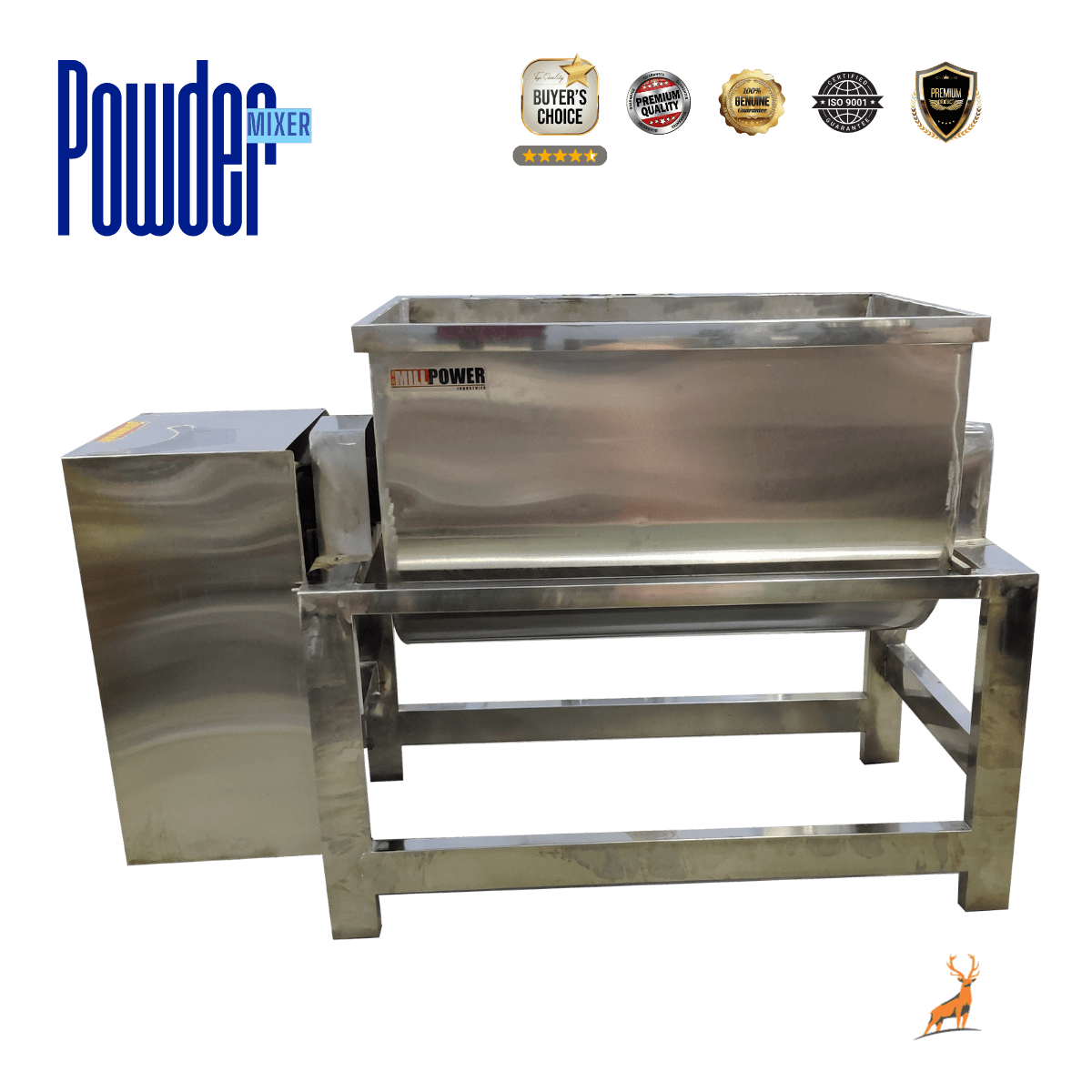 100 Ltr Ribbon Blender – Reindeer Machinery